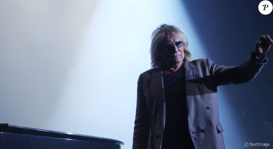 Le chanteur Christophe lors de la 2ème édition de la Nuit de la déprime ...