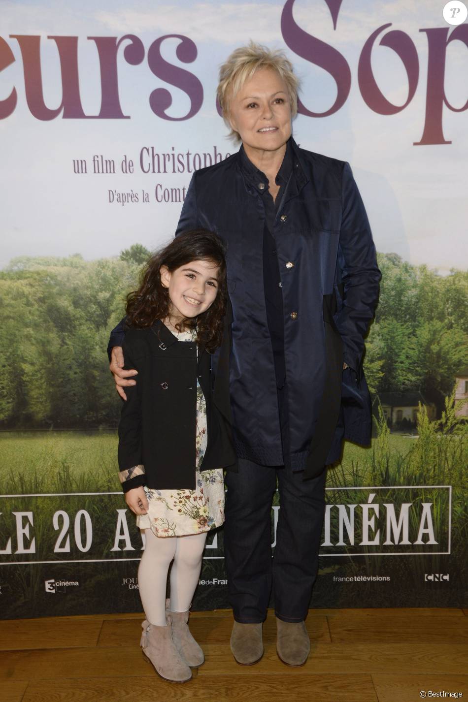 Caroline Grant et Muriel Robin - Avant-première du film Les Malheurs de ...