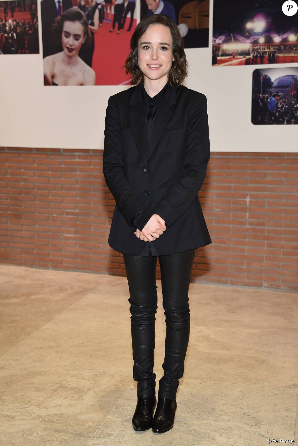 Ellen Page lors du Festival du film de Rome, photocall du film Freeheld ...