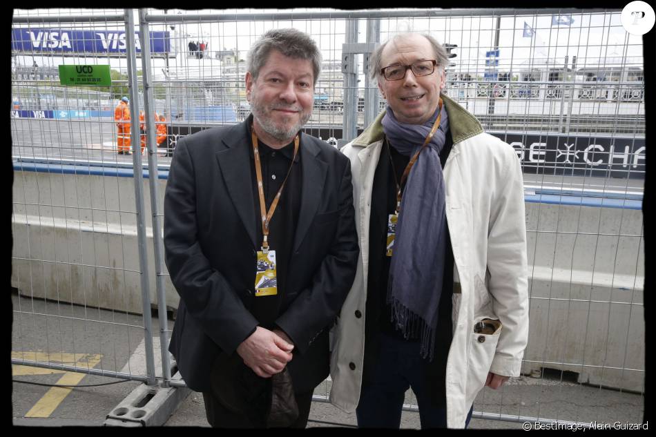 Philippe Chevallier et Régis Laspales, lors du déjeuner des ...