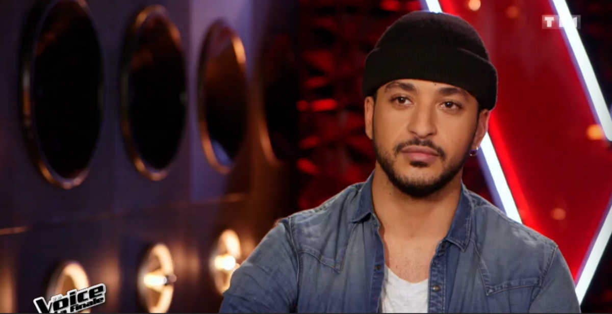 Photo : Slimane lors de la finale de "The Voice 5", sur TF1, le samedi ...