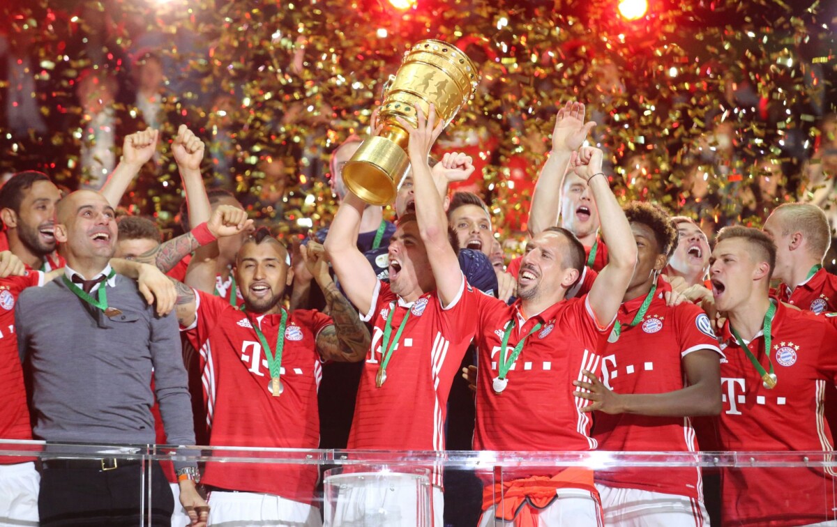 Photo : Le FC Bayern Munich remporte la finale de la Coupe d'Allemagne ...
