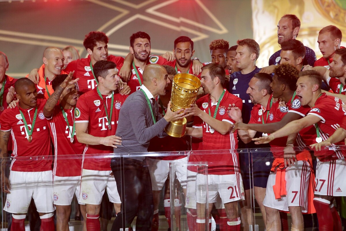 Photo : Le FC Bayern Munich remporte la finale de la Coupe d'Allemagne ...