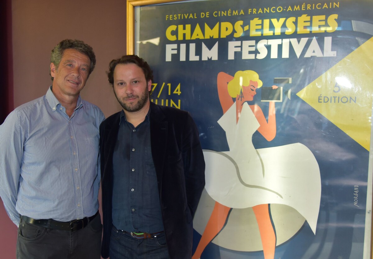 Photo : Luc Dayan et Nicolas Manuel - Projection du film "Tourner pour ...