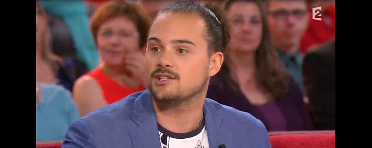 Photo : Vincent Lagaf : Son fils Robin sur le plateau de "Vivement ...