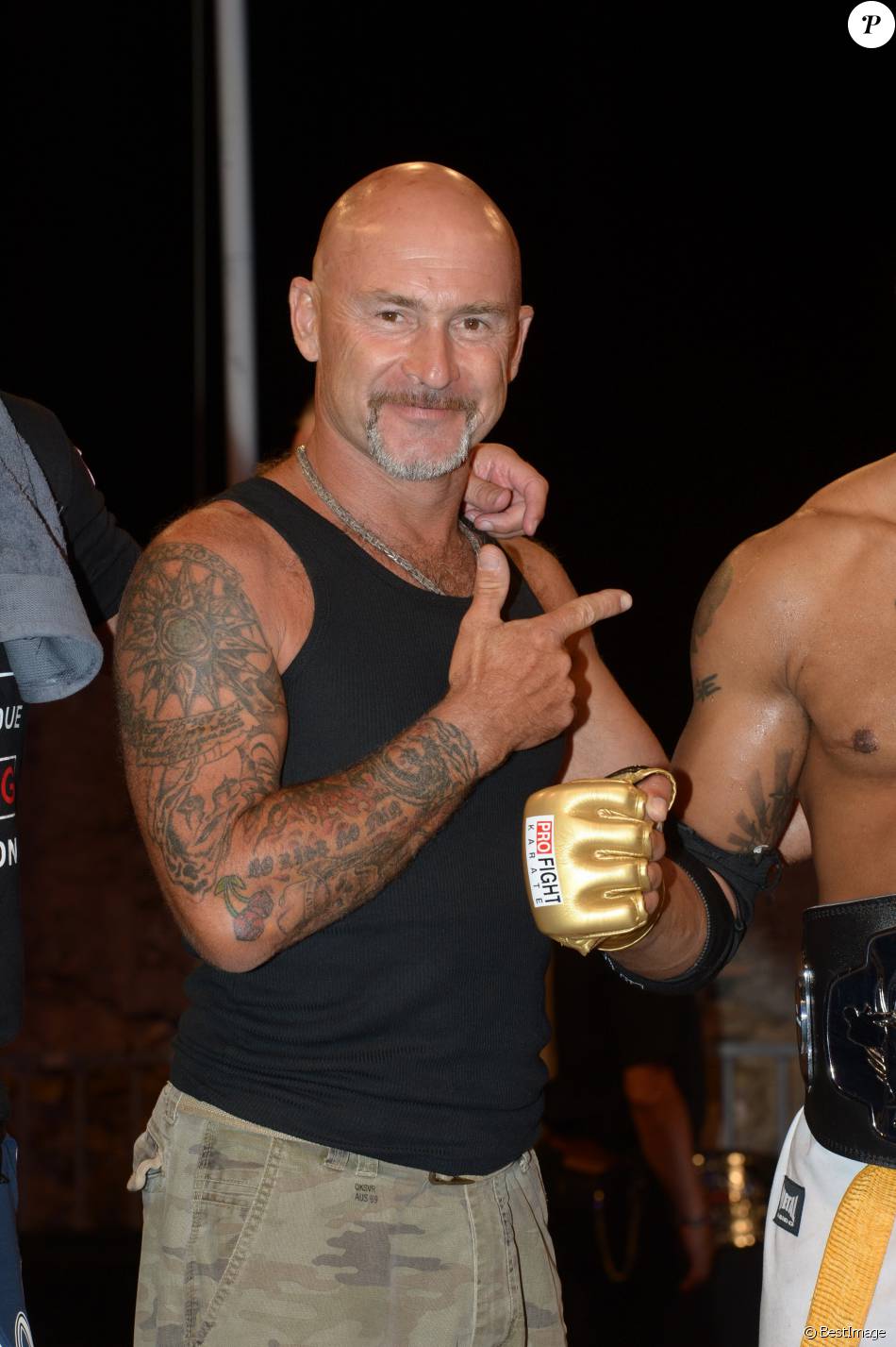 Vincent Lagaf' - Soiree FIGHT NIGHT a Saint-Tropez, le 4 aout 2013 ...