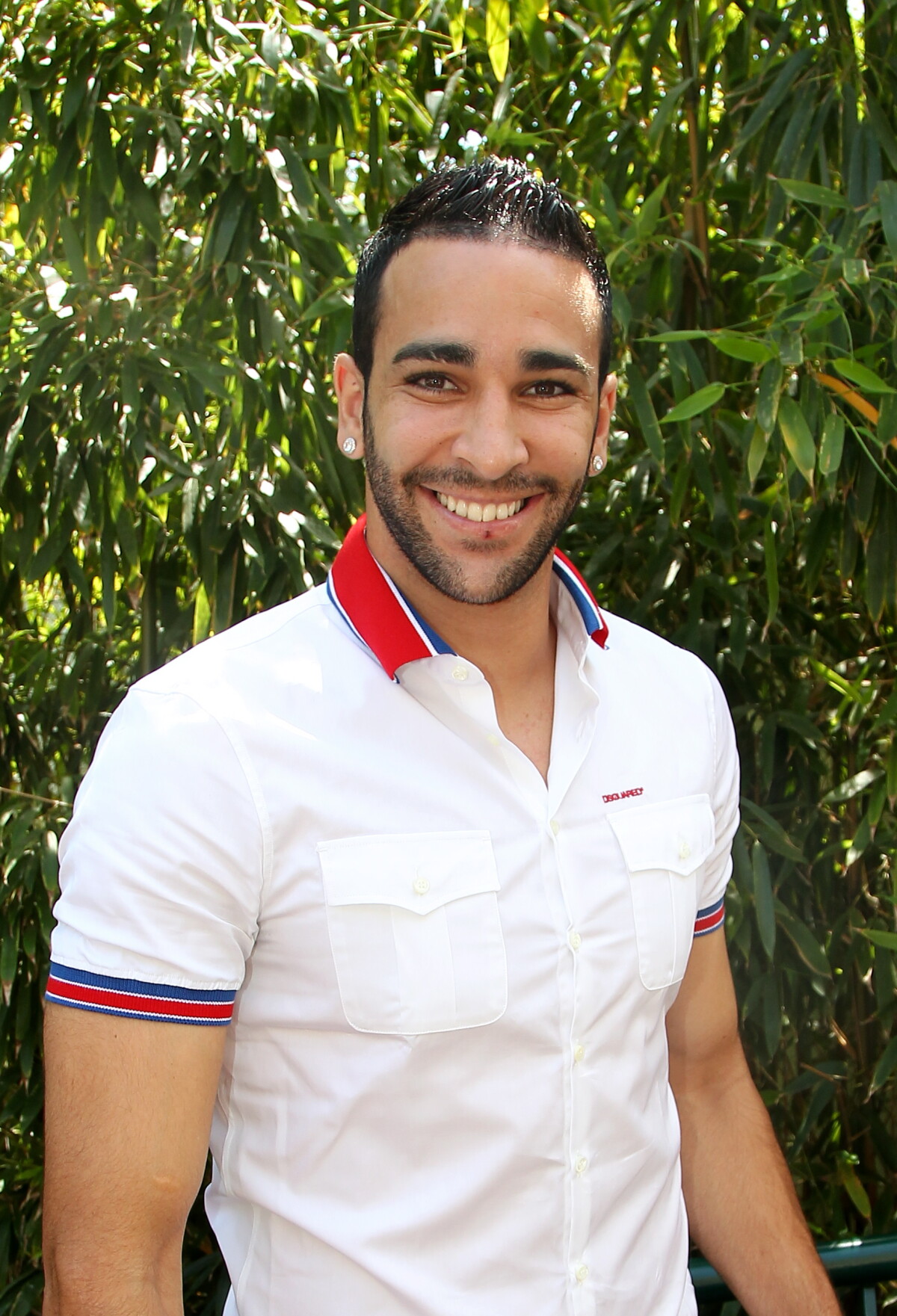 Photo : Adil Rami à Paris le 2 juin 2012 à Roland Garros - Purepeople