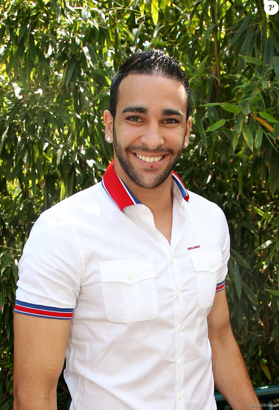Adil Rami à Paris le 2 juin 2012 à Roland Garros - Purepeople