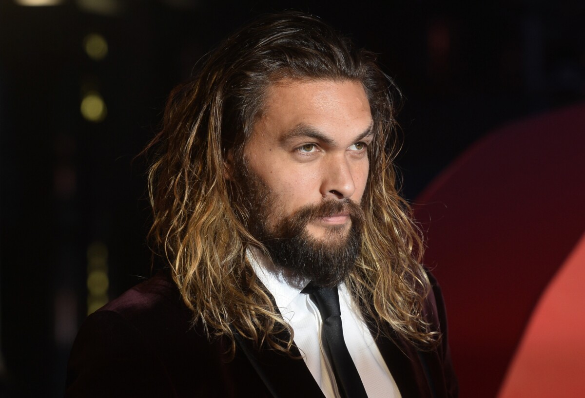 Photo : Jason Momoa lors de la première européenne du film "Batman V ...
