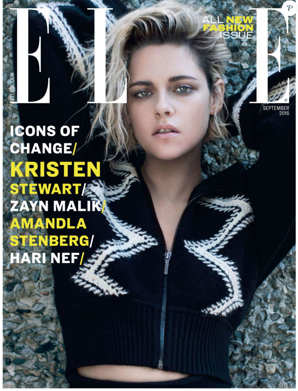 Couverture du magazine britannique ELLE, édition du mois de septembre ...