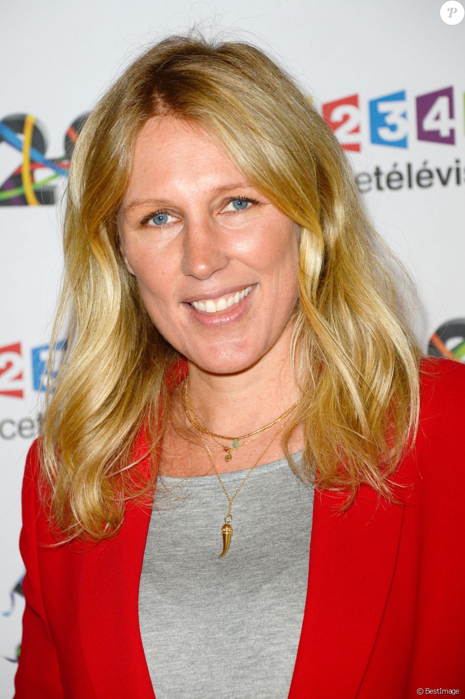 Agathe Lecaron au photocall de France Télévisions, pour la présentation ...