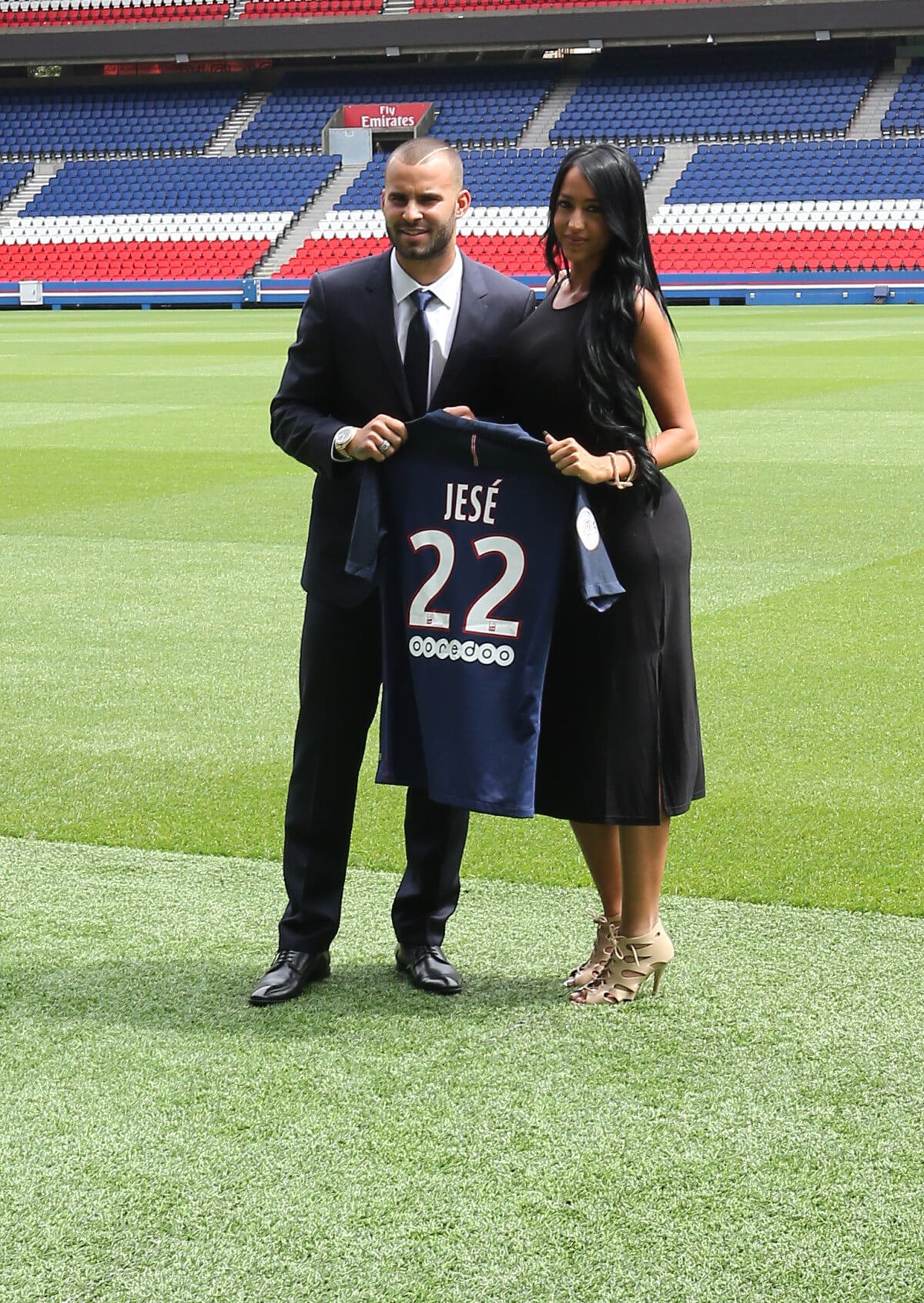 Photo : Jesé Rodriguez et sa compagne Aurah Ruiz ( mannequin et elle a ...