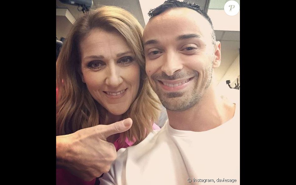 Céline Dion pose avec David Lesage, un client du restaurant Schwartz's ...