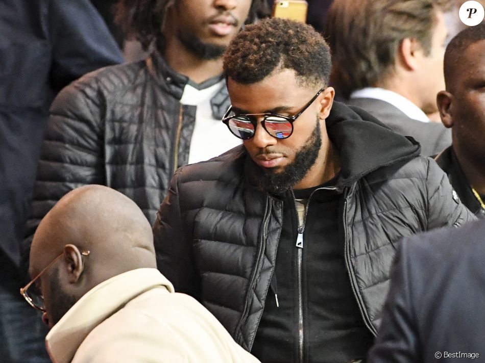 Le rappeur Lefa (Karim Fall) - Match du Paris Saint-Germain contre ...