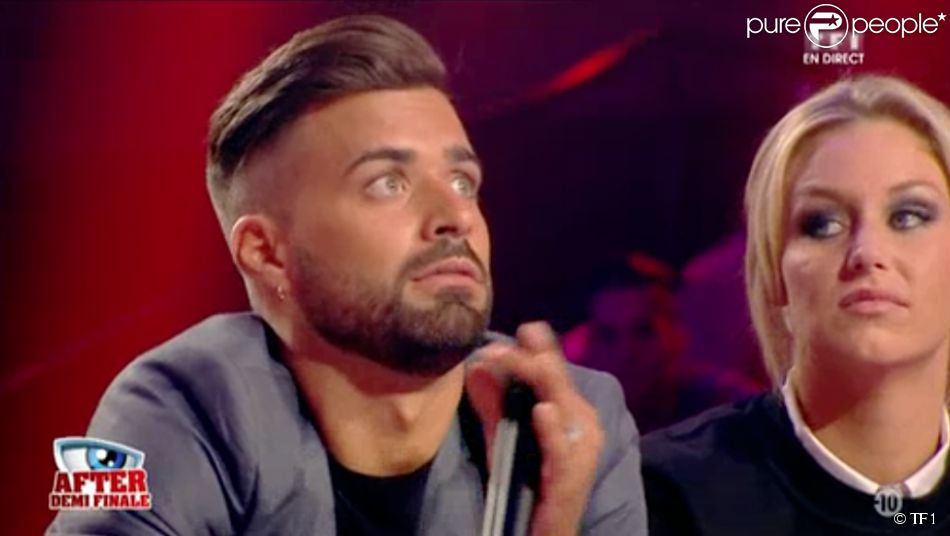 Le goujat Vincent, sur le plateau de l'After Secret de TF1, tente de ...
