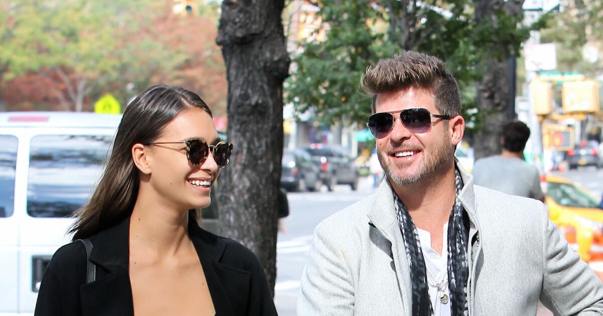 Robin Thicke bedonnant : Des rondeurs de bonheur après une année ...
