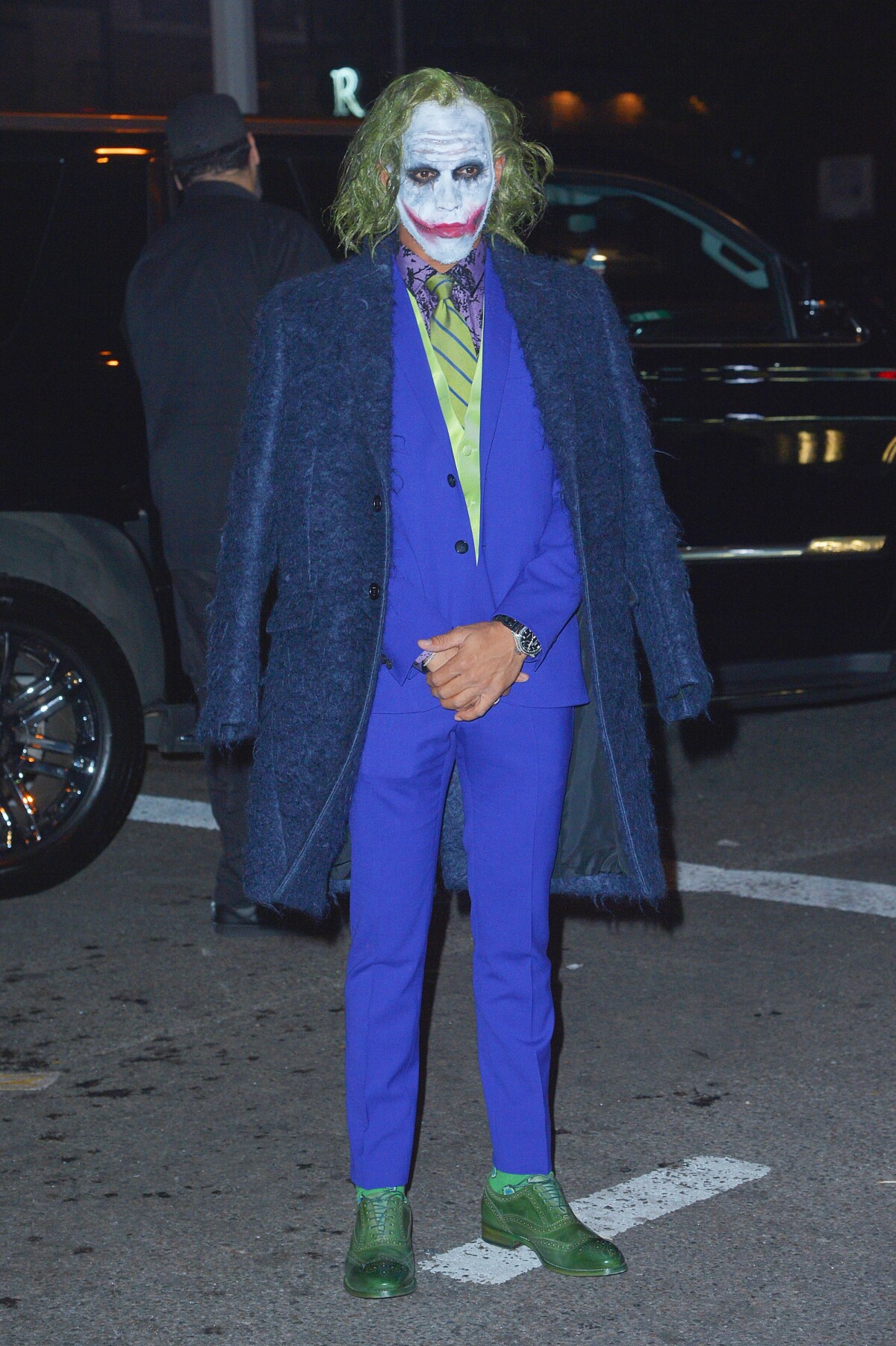 Photo : Lewis Hamilton - Soirée de Halloween animée par Heidi Klum au ...