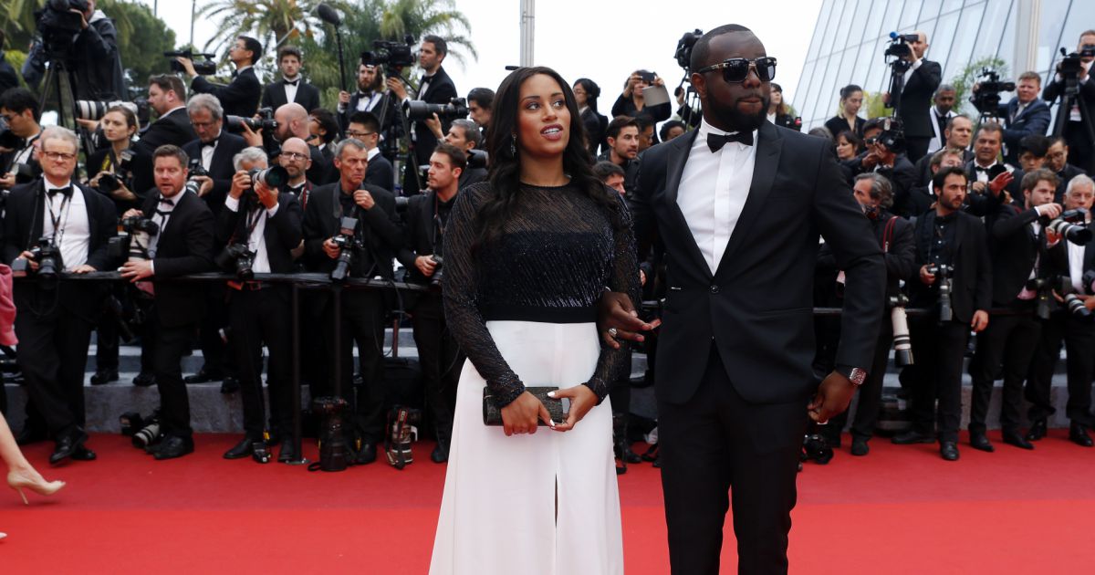 Maître Gims et sa femme DemDem lors du 69ème Festival International du ...