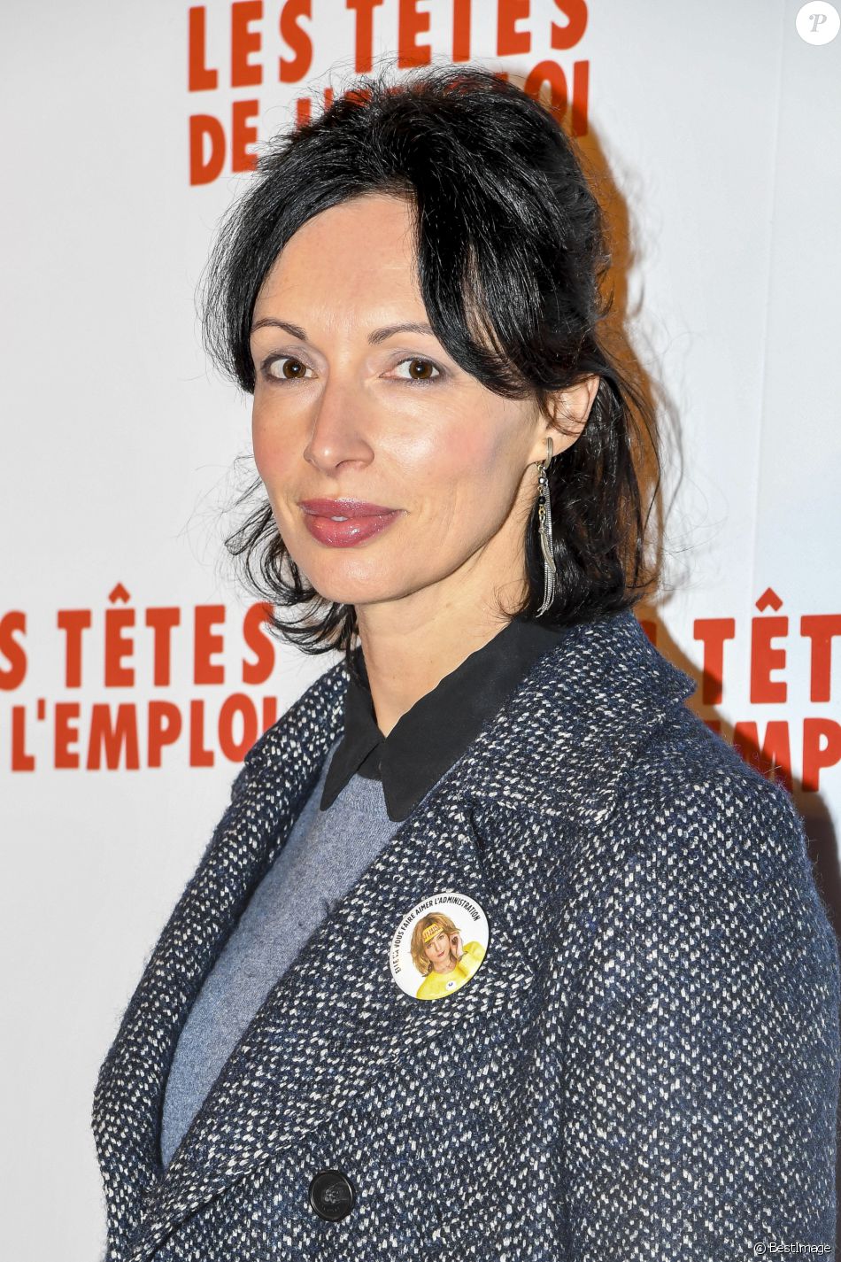 Géraldine Maillet - Avant-première du film Les têtes de l'emploi au ...