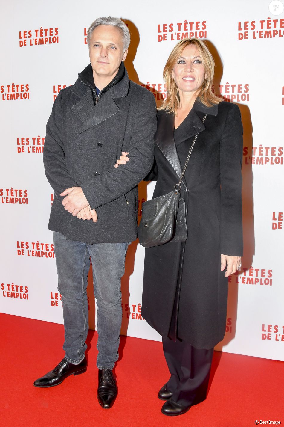 Mathieu Petit et sa compagne Mathilde Seigner - Avant-première du film ...