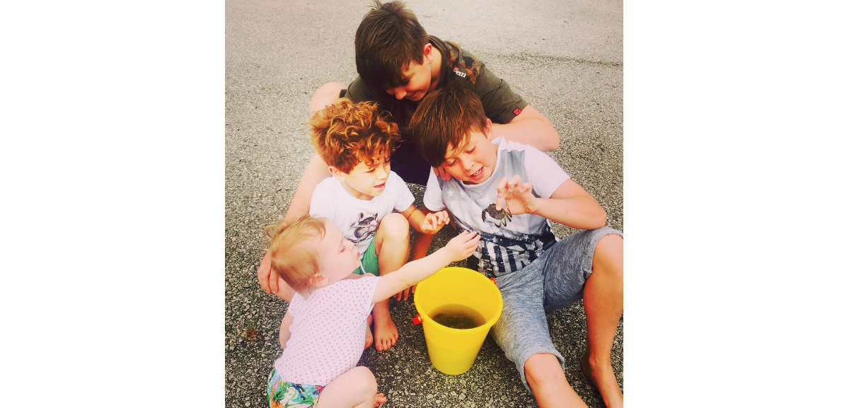 Photo : Natasha Hamilton a publié une photo de ses 4 enfants sur sa ...