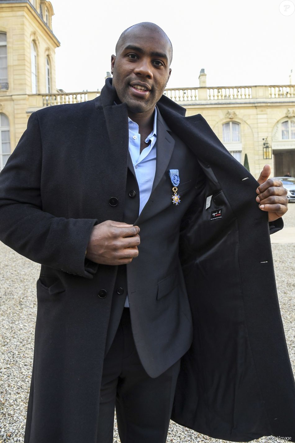 Teddy Riner - Cérémonie de remise de décorations aux médaillés ...