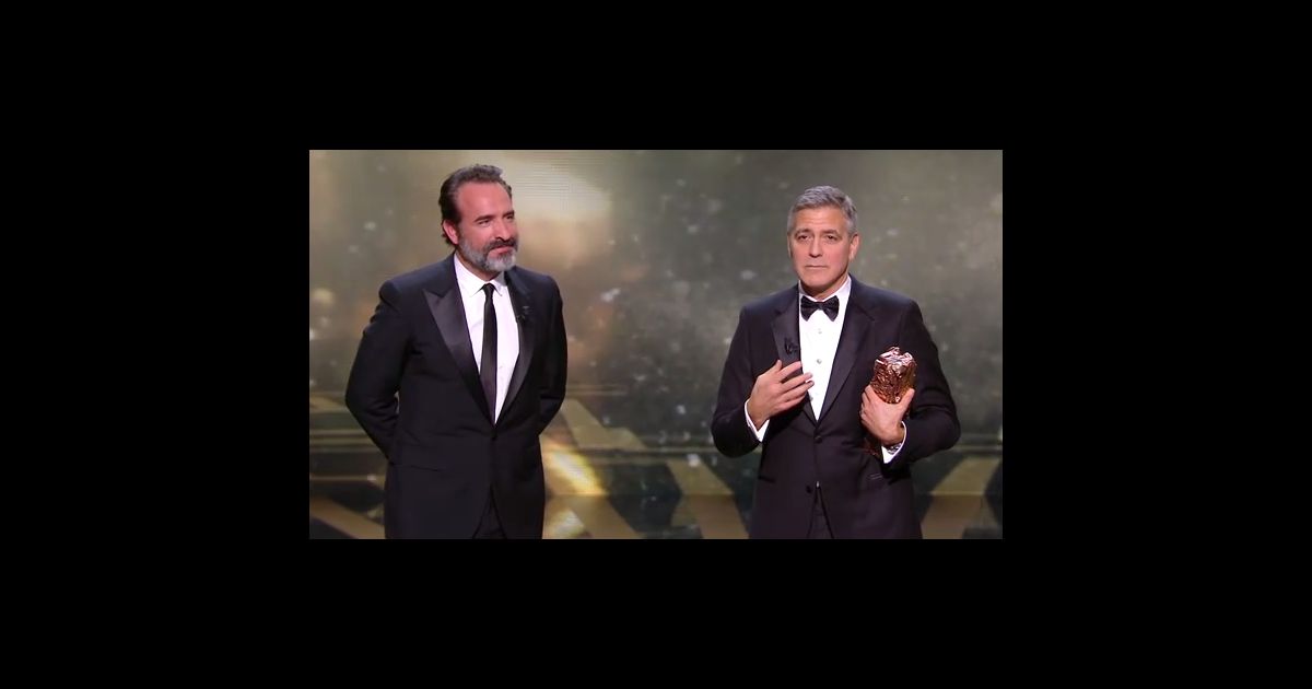Le César d'honneur de George Clooney. - Purepeople