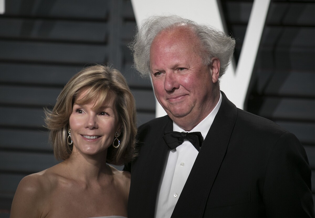 Photo : Anna Scott et son mari Graydon Carter - Vanity Fair Oscar ...