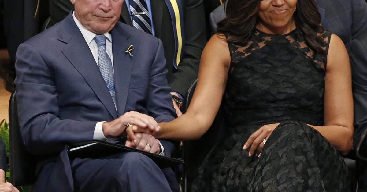 Michelle Obama : George W. Bush raconte les dessous de leur amitié ...