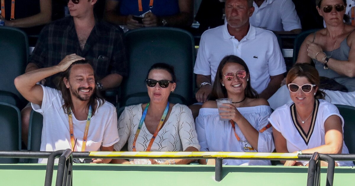 Bob Sinclar : Complice avec sa femme Ingrid pour encourager Roger ...
