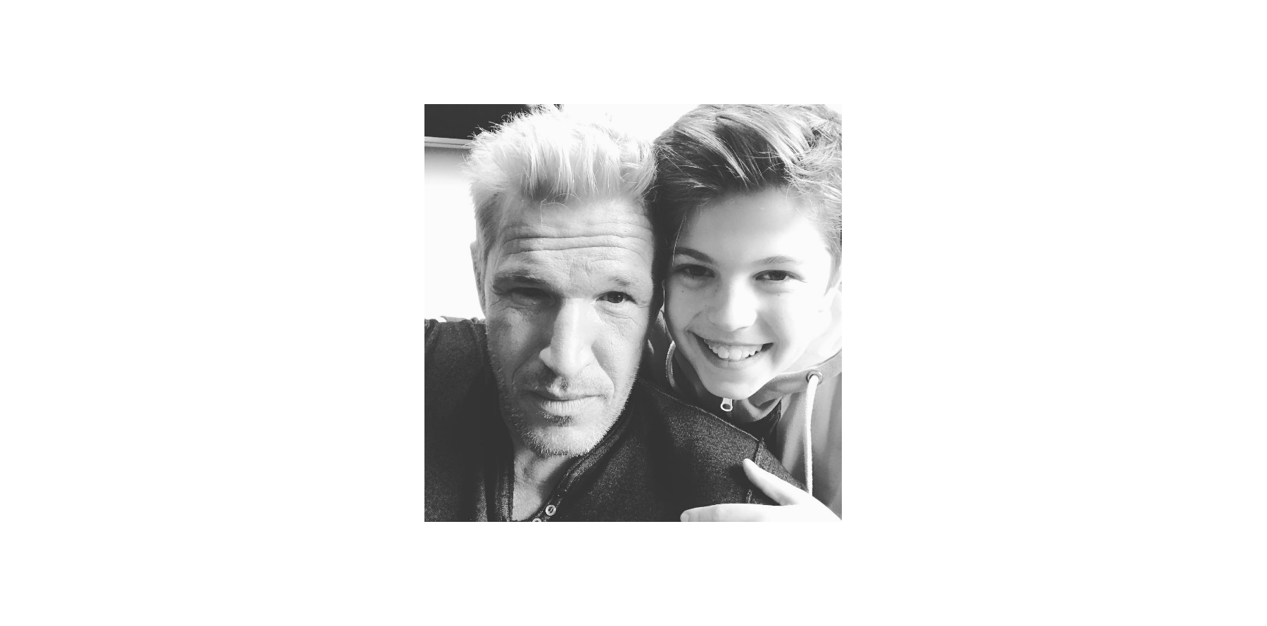 Benjamin Castaldi : Photo rare et complice avec son fils Enzo - Purepeople