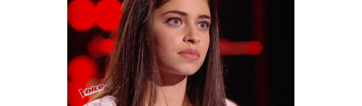 Photo : Lisa Mistretta dans "The Voice 6", le 8 avril 2017 sur TF1 ...