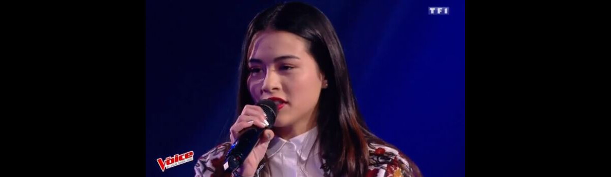 Photo : Lou Mai - "The Voice 6", samedi 15 avril 2017, TF1 - Purepeople
