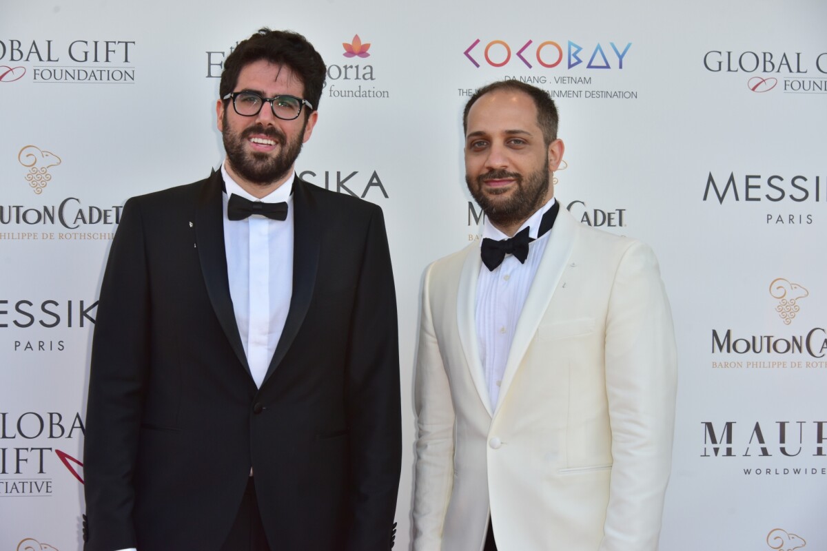 Photo : George Azzi et Assaad Osta - 6e dîner du Global Gift Initiative ...