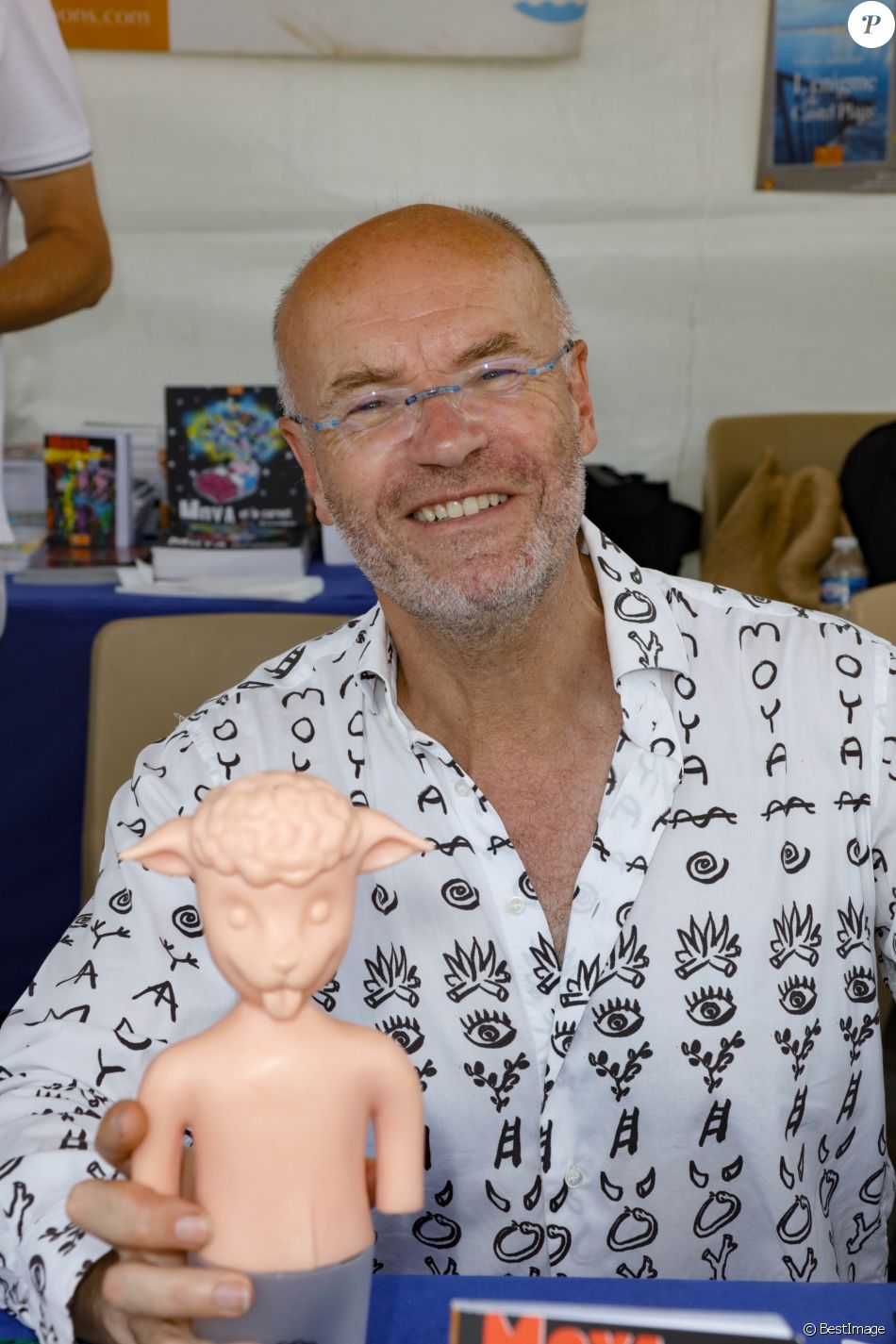 Patrick Moya au Festival du livre sur le thème La Méditerranée au ...