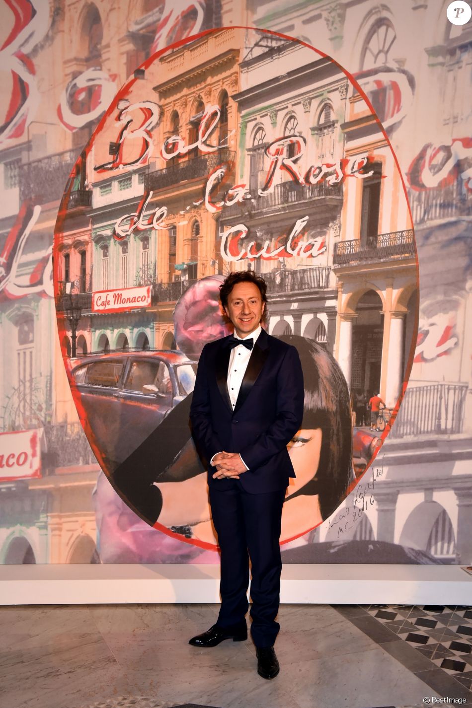 Stéphane Bern participe au 62eme bal de la Rose dans la Salle des ...