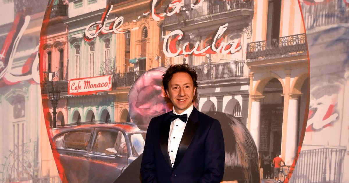 Stéphane Bern participe au 62eme bal de la Rose dans la Salle des ...