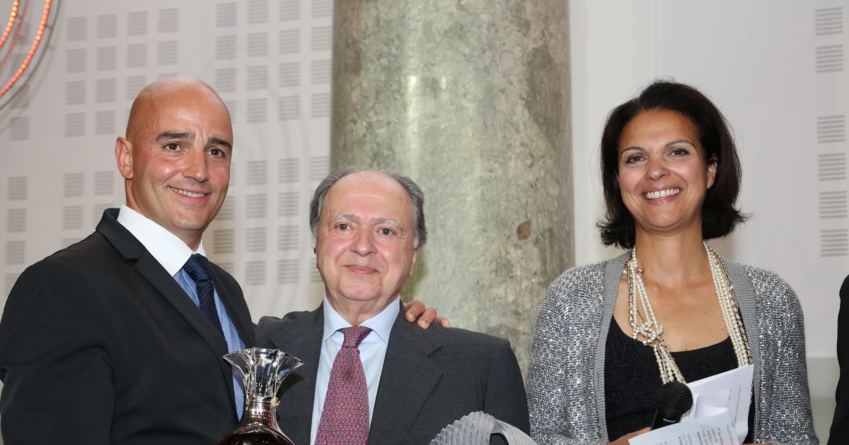 Exclusif - Isabelle Giordano et les lauréats lors de la seconde édition de 'Les plumes d'Or du ...