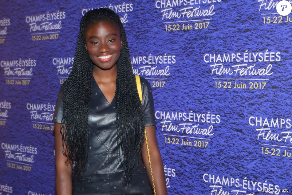 Karidja Touré lors du photocall pour l'ouverture du 6e Champs Elysées ...