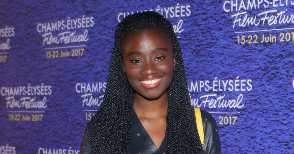 Karidja Touré lors du photocall pour l'ouverture du 6e Champs Elysées ...