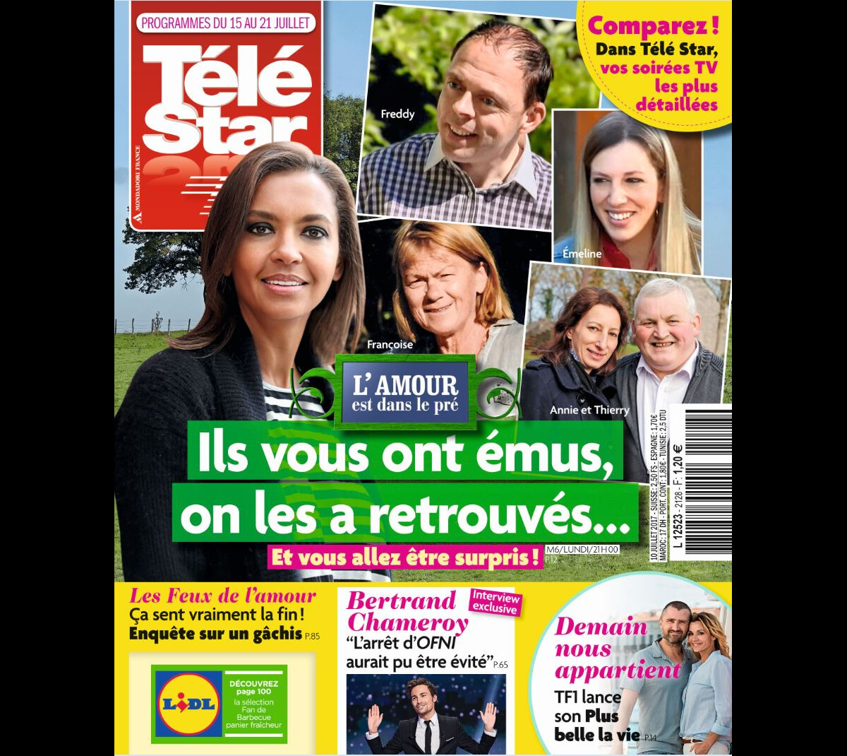 Photo : Magazine Télé Star en kiosques le 10 juillet 2017. - Purepeople