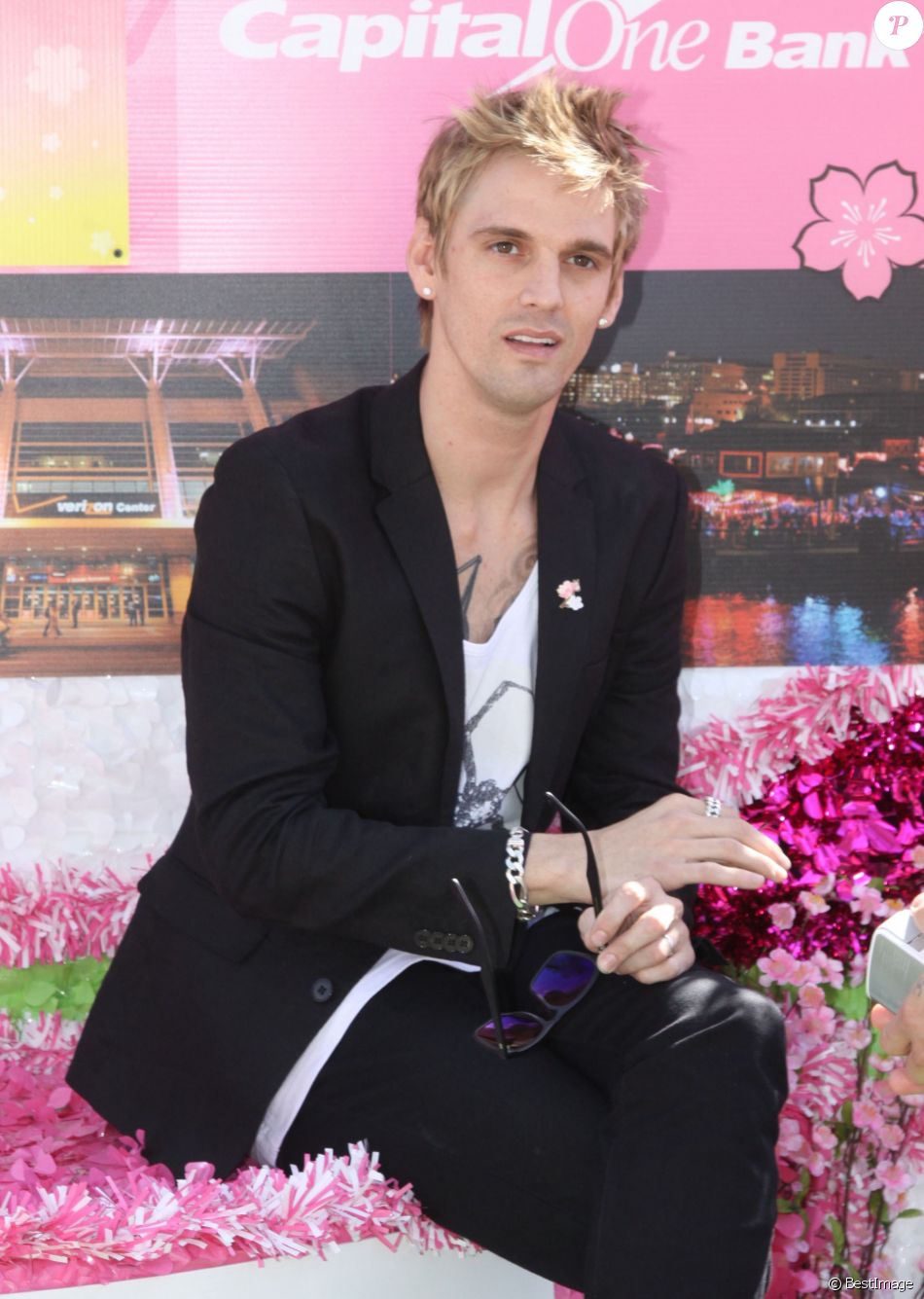Aaron Carter donne un concert lors du National Cherry Blossom Festival ...
