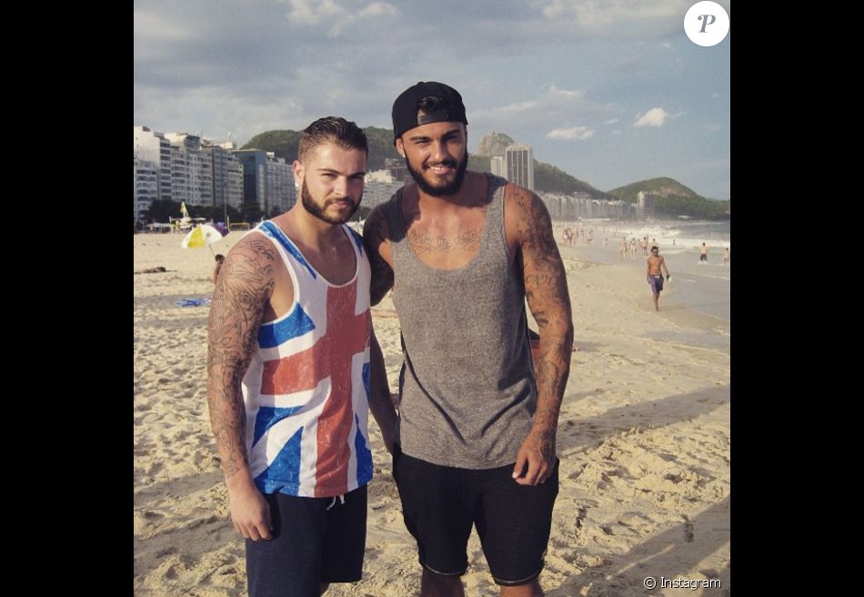 Thibault Kuro et son petit frère Quentin Garcia, sur Instagram le 10 ...