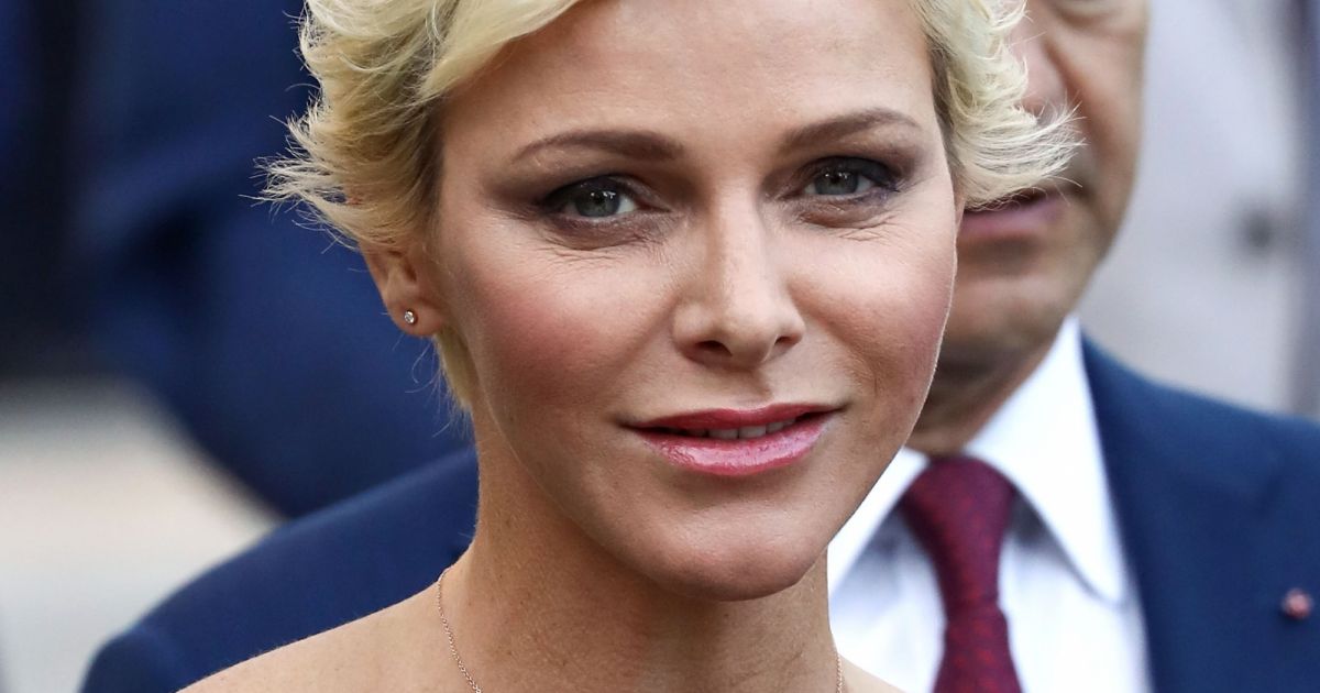 La princesse Charlene de Monaco durant le traditionnel pique-nique des ...