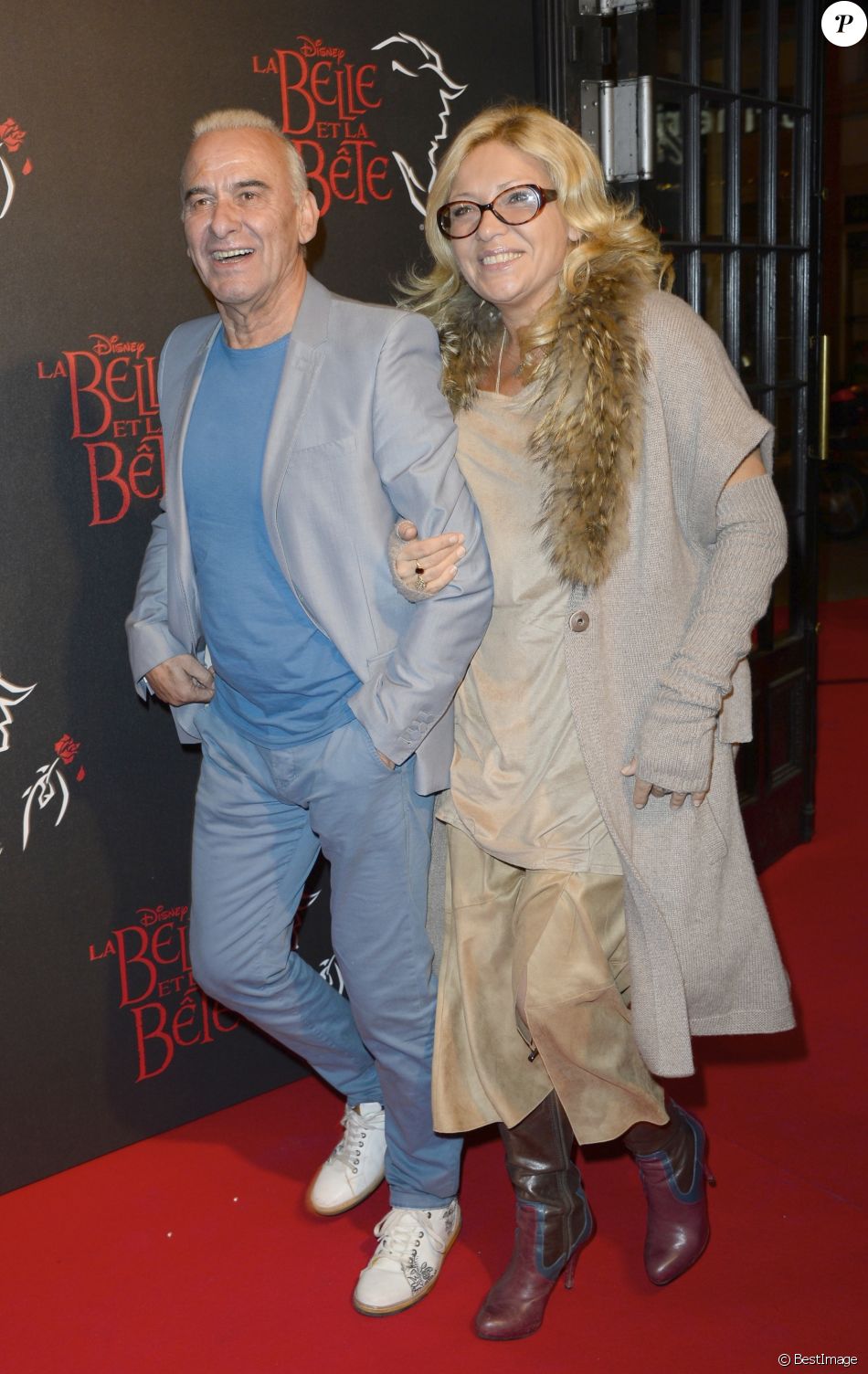Michel Fugain et sa femme Sanda à la générale de la comédie musicale La ...