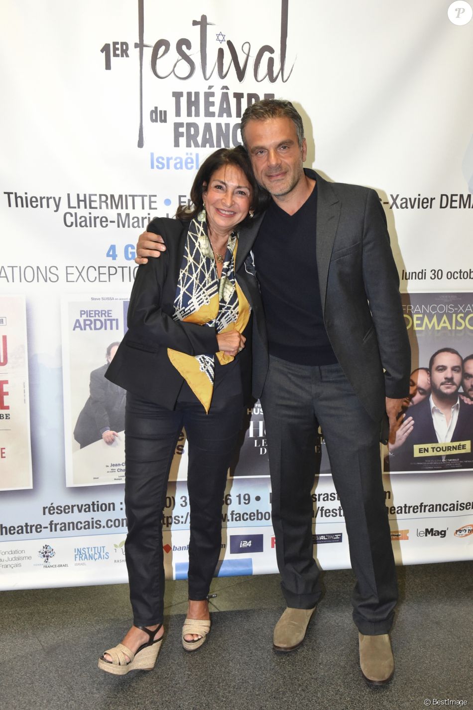 Exclusif - Nicole Guedj et le fondateur du Festival, l'acteur et ...