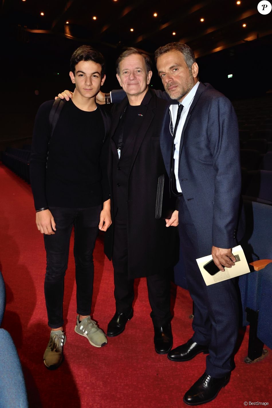 Exclusif - Steve Suissa, fondateur du festival, son fils Ethan avec ...