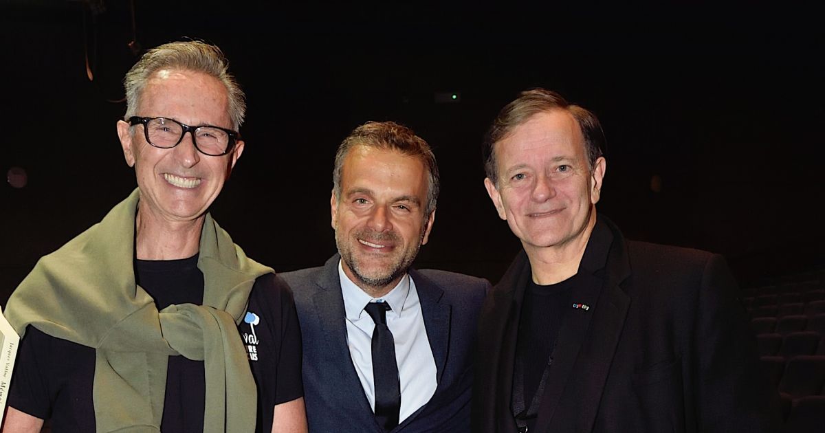 Exclusif - Thierry Lhermitte, Steve Suissa, fondateur du festival et ...