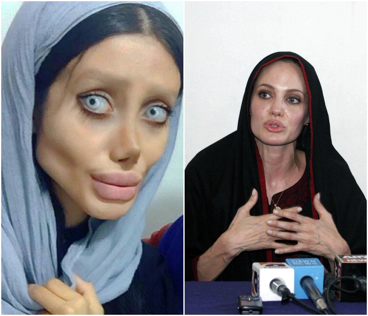 Photo : Sahar Tabar est prête à tout pour ressembler à son idole ...