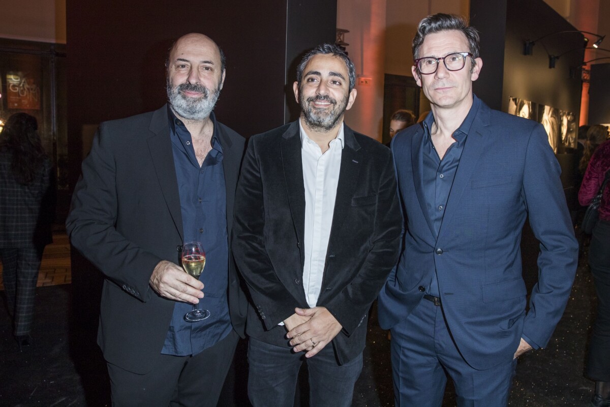 Photo : Cédric Klapisch, Eric Toledano et Michel Hazanavicius - Dîner ...
